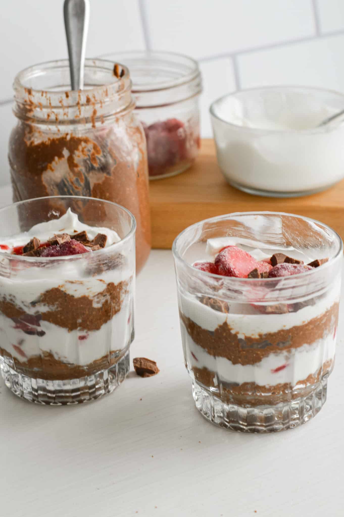 Layered Chia Pudding Parfaits - Nourished by Nic