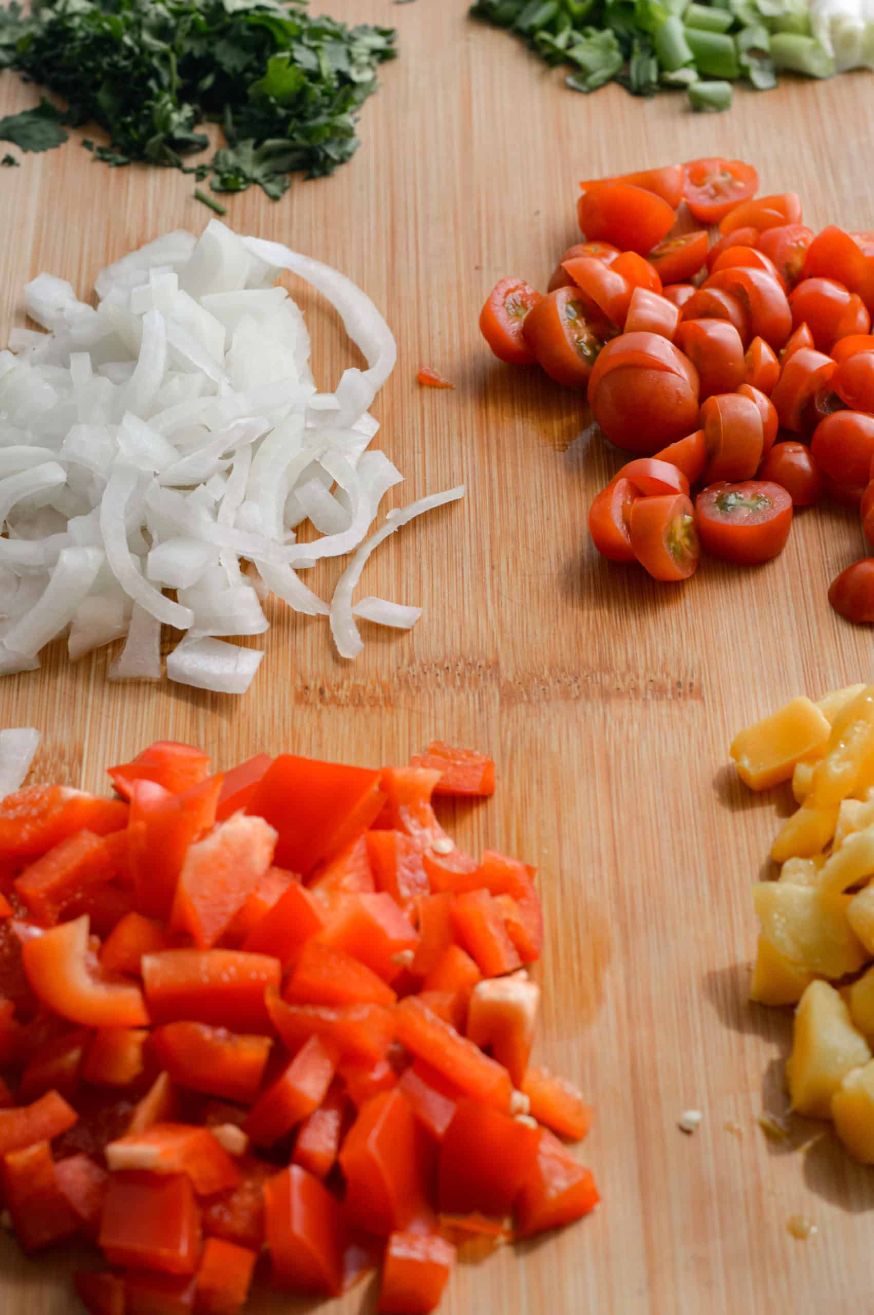 Easy Shrimp with Mango Salsa Bowls - Nourished by Nic