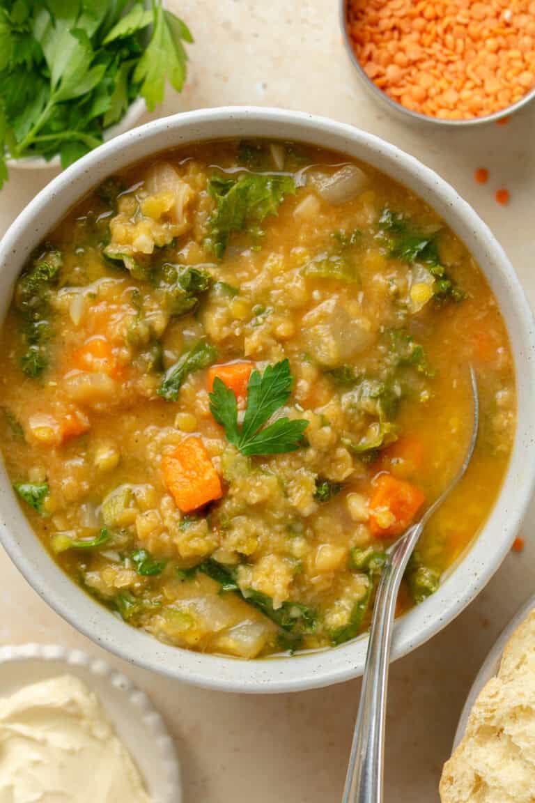 The Ultimate Cozy High Protein Lentil Soup - Nourished by Nic