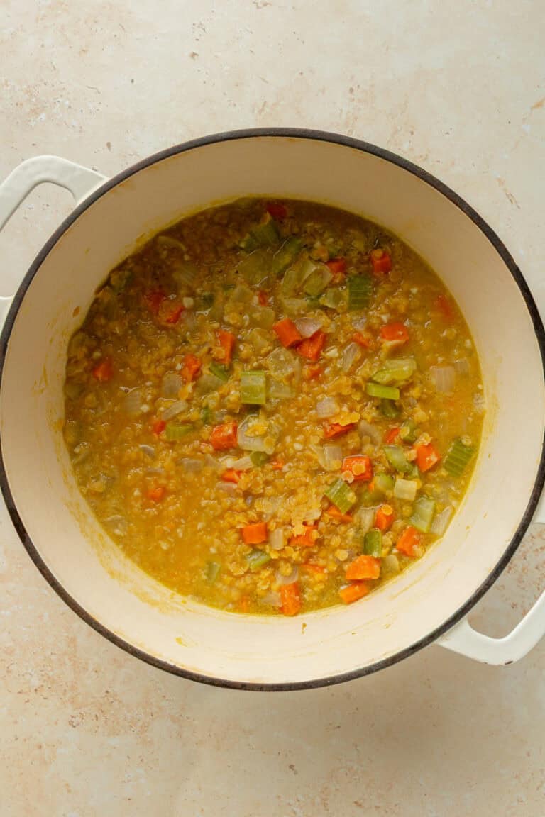 The Ultimate Cozy High Protein Lentil Soup - Nourished by Nic