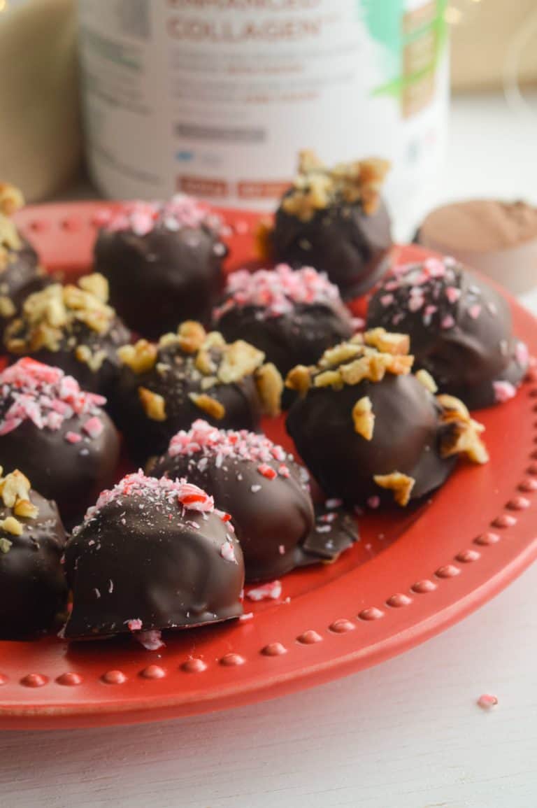 No Bake Chocolate Truffles - Nourished by Nic