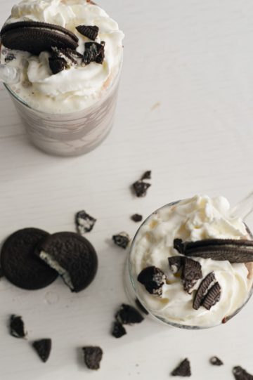 Oreo Protein Shake - Nourished by Nic