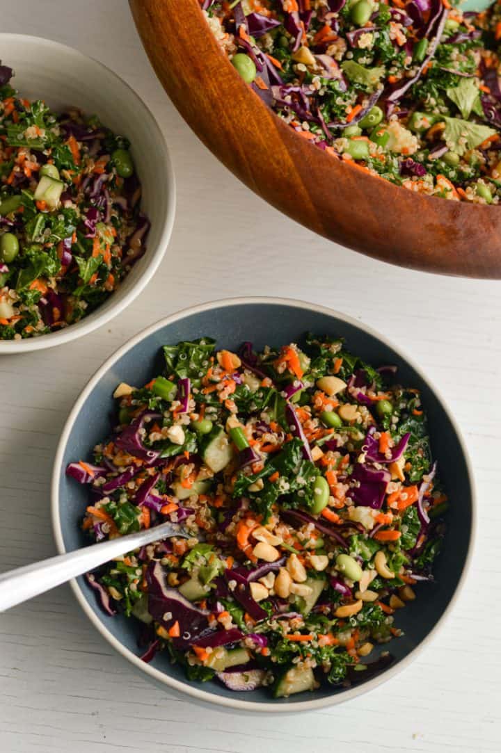 Thai Chopped Salad (Meal Prep Friendly) - Nourished by Nic