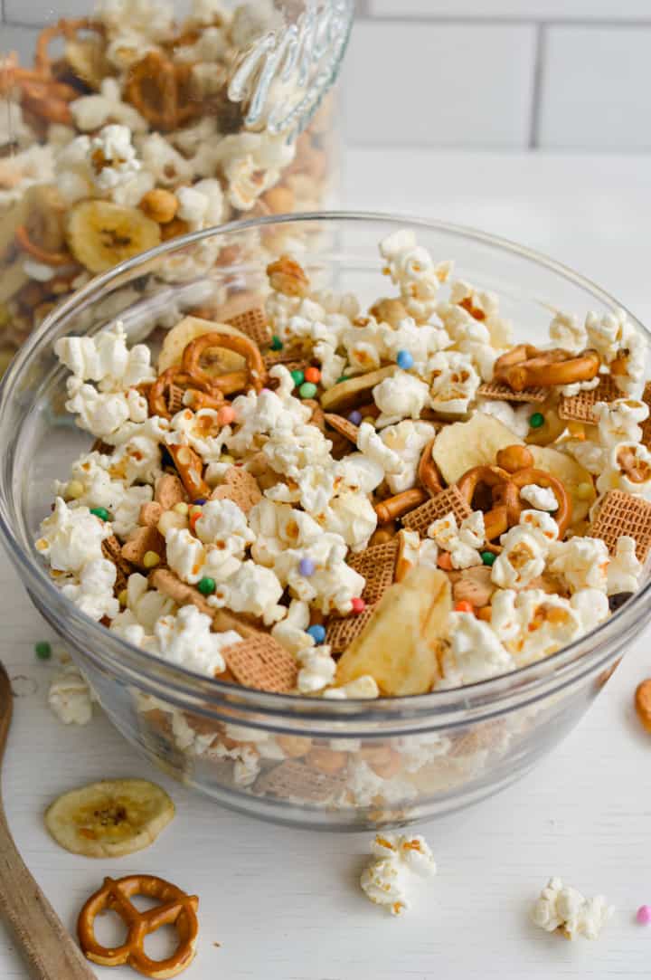 The Best Popcorn Trail Mix - Nourished by Nic
