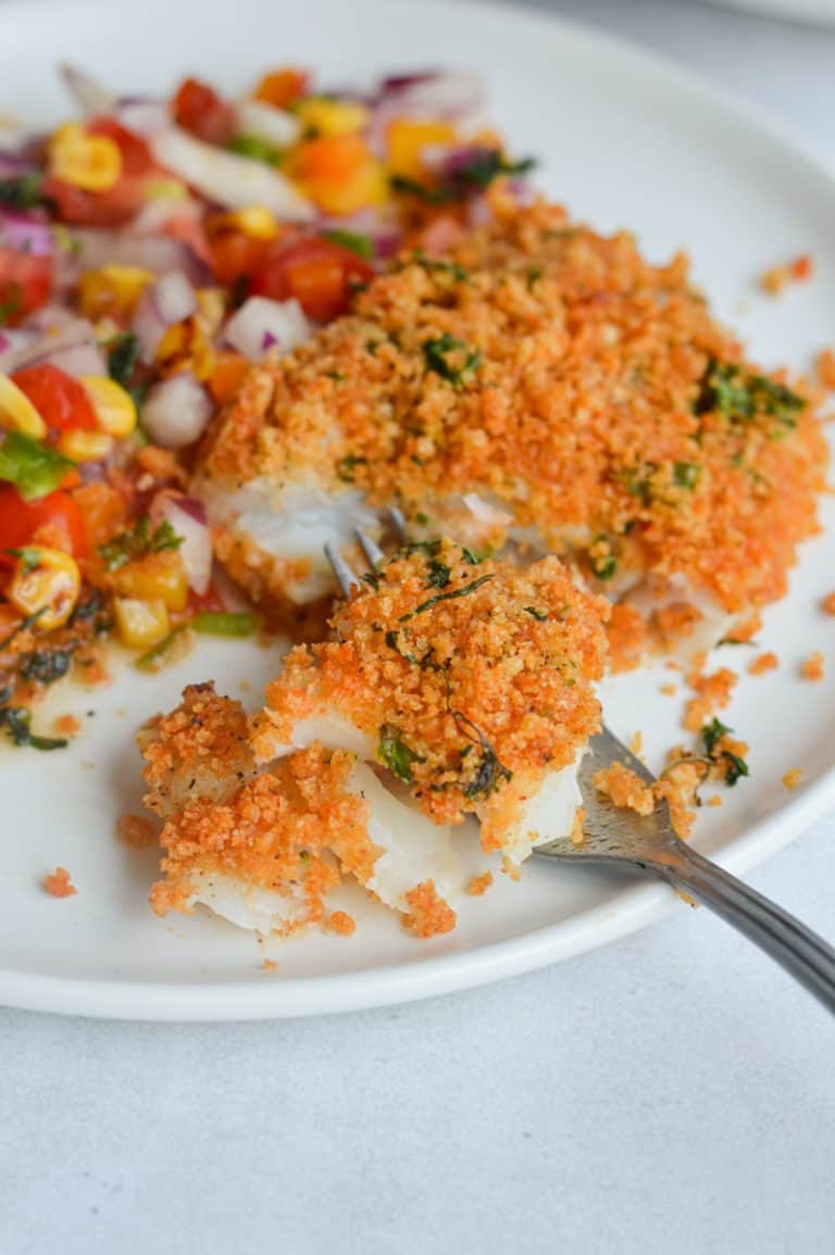 Baked Panko Crusted Cod - Nourished by Nic