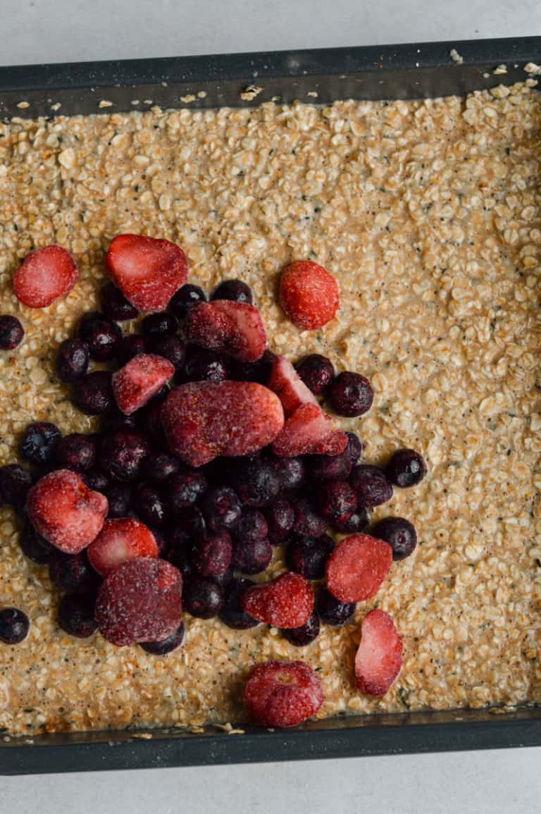 Baked Oats Without Banana - Nourished by Nic