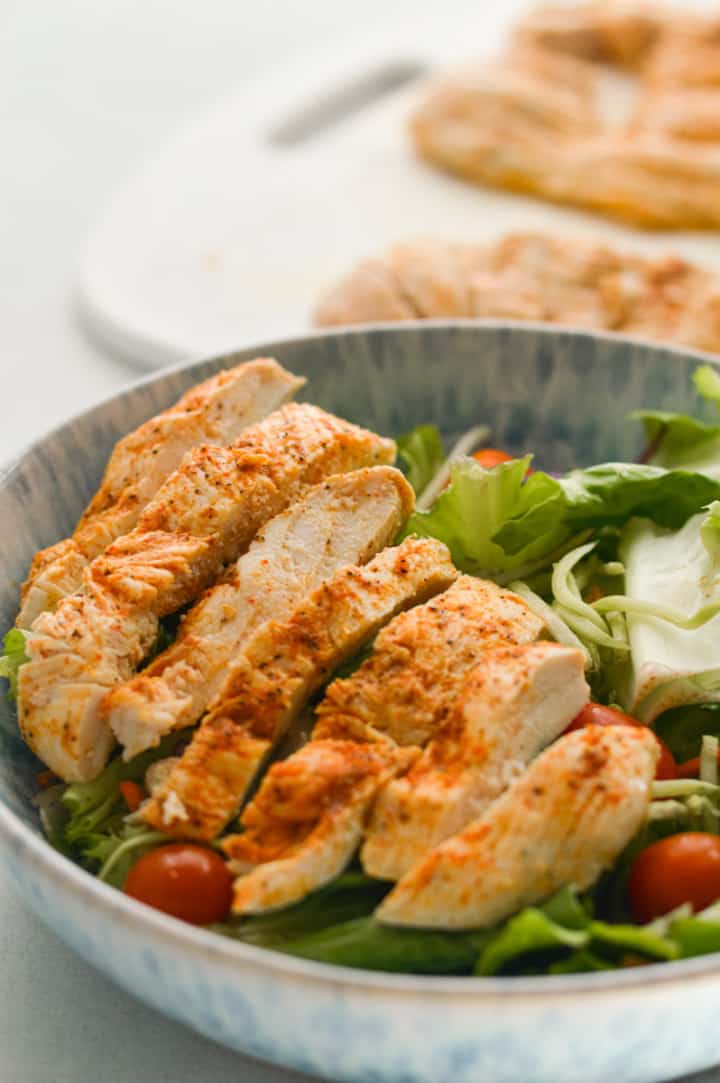 Oven Baked Thin Sliced Chicken Breasts - Nourished by Nic