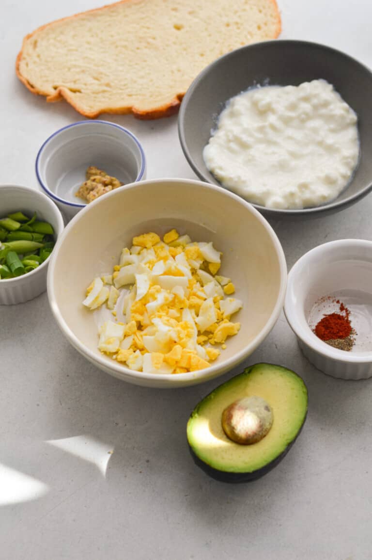 Avocado Cottage Cheese Toast - Nourished by Nic