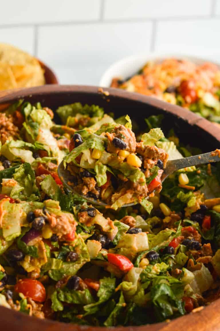 Nacho Salad - Nourished by Nic