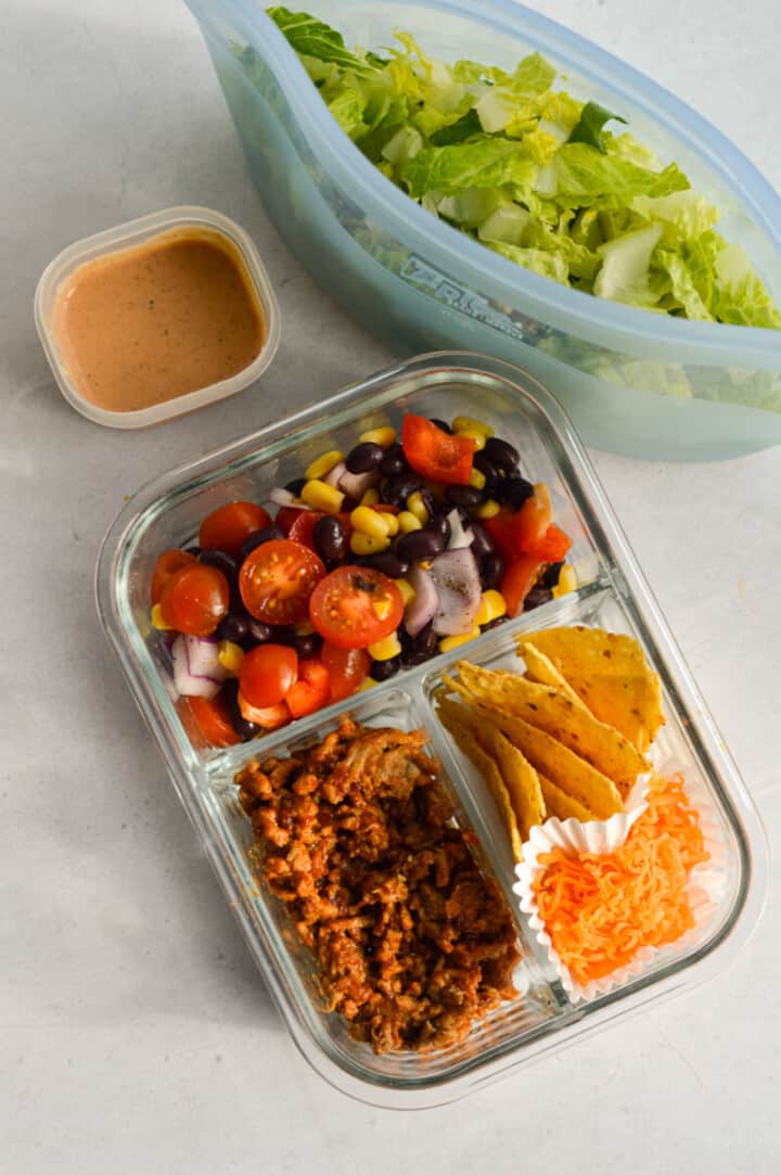 Nacho Salad - Nourished by Nic