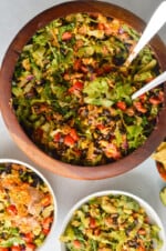 Nacho Salad - Nourished by Nic