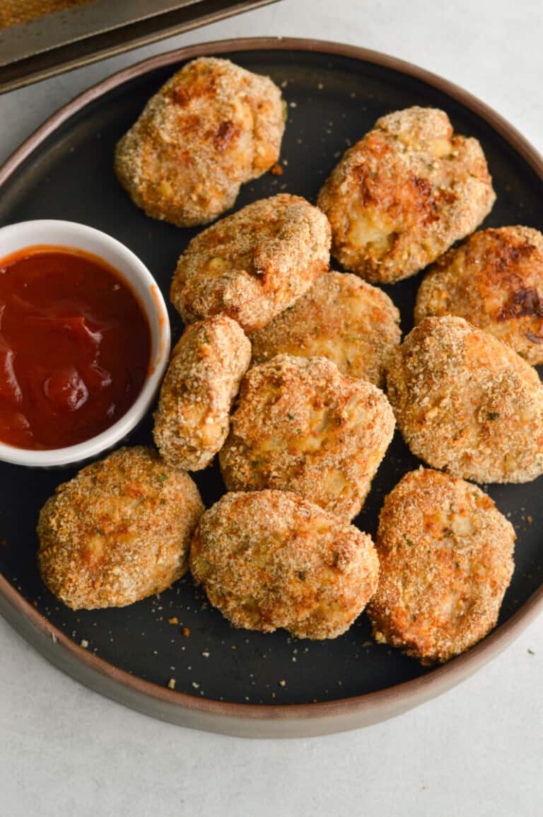 Homemade Ground Chicken Nuggets - Nourished by Nic