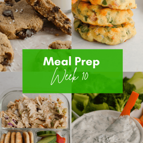 Meal Prep Week 17 - Nourished by Nic