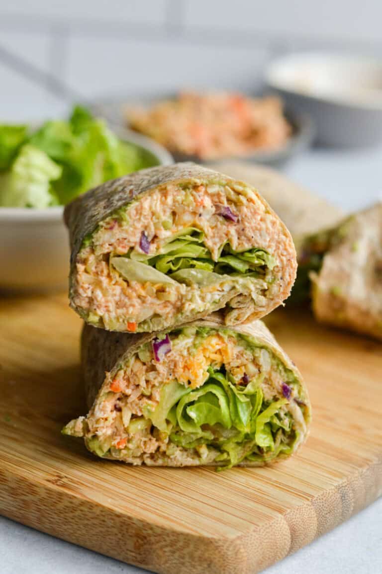 Chicken Salad Wrap - Nourished by Nic