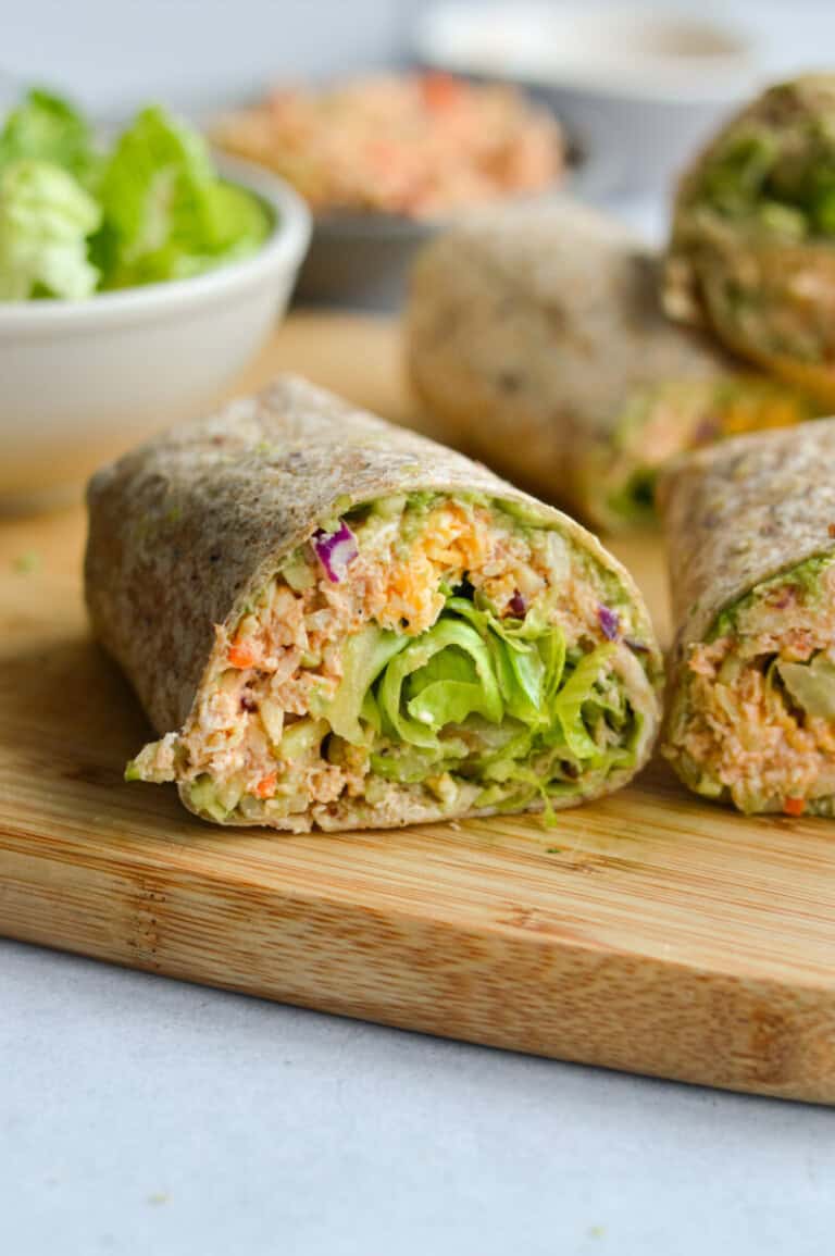 Chicken Salad Wrap - Nourished by Nic