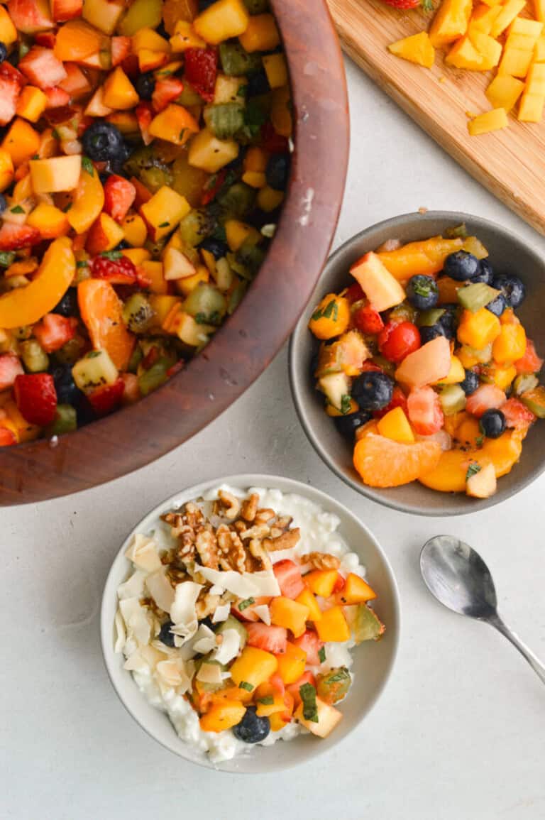 Fruit Cocktail Salad - Nourished by Nic