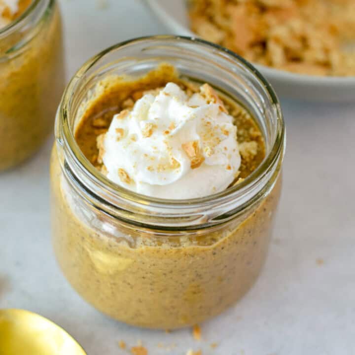 Pumpkin Pie Chia Pudding - Nourished by Nic