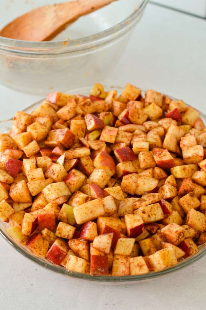 Healthy Apple Oat Crumble Recipe - Nourished by Nic