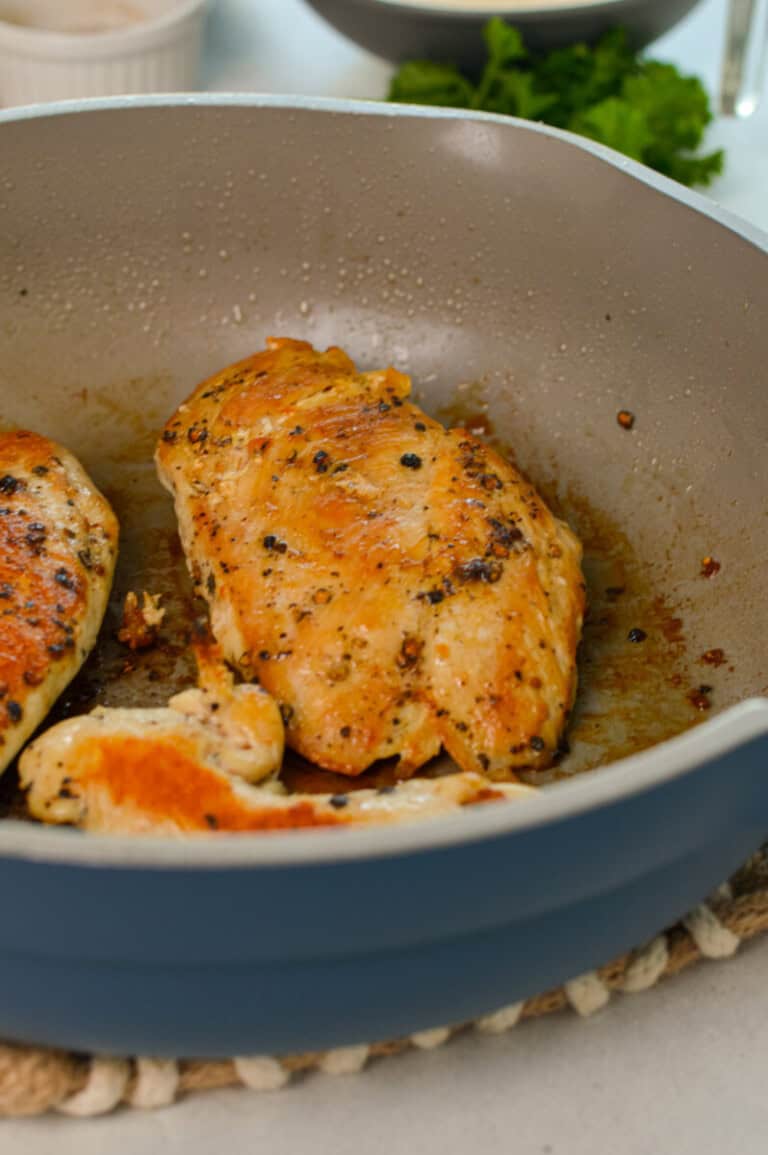 Chicken Garlic Parmesan Pasta - Nourished by Nic