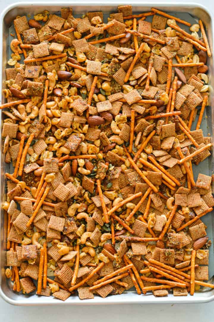 Savoury Snack Mix (High Fiber)! - Nourished by Nic