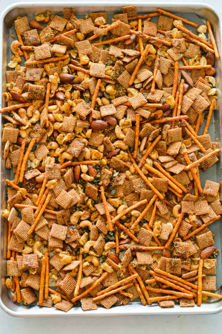 Savoury Snack Mix (High Fiber)! - Nourished by Nic