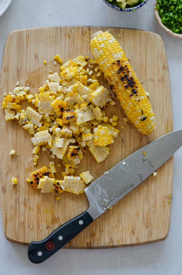 Black Bean Corn Salsa Dip - Nourished by Nic