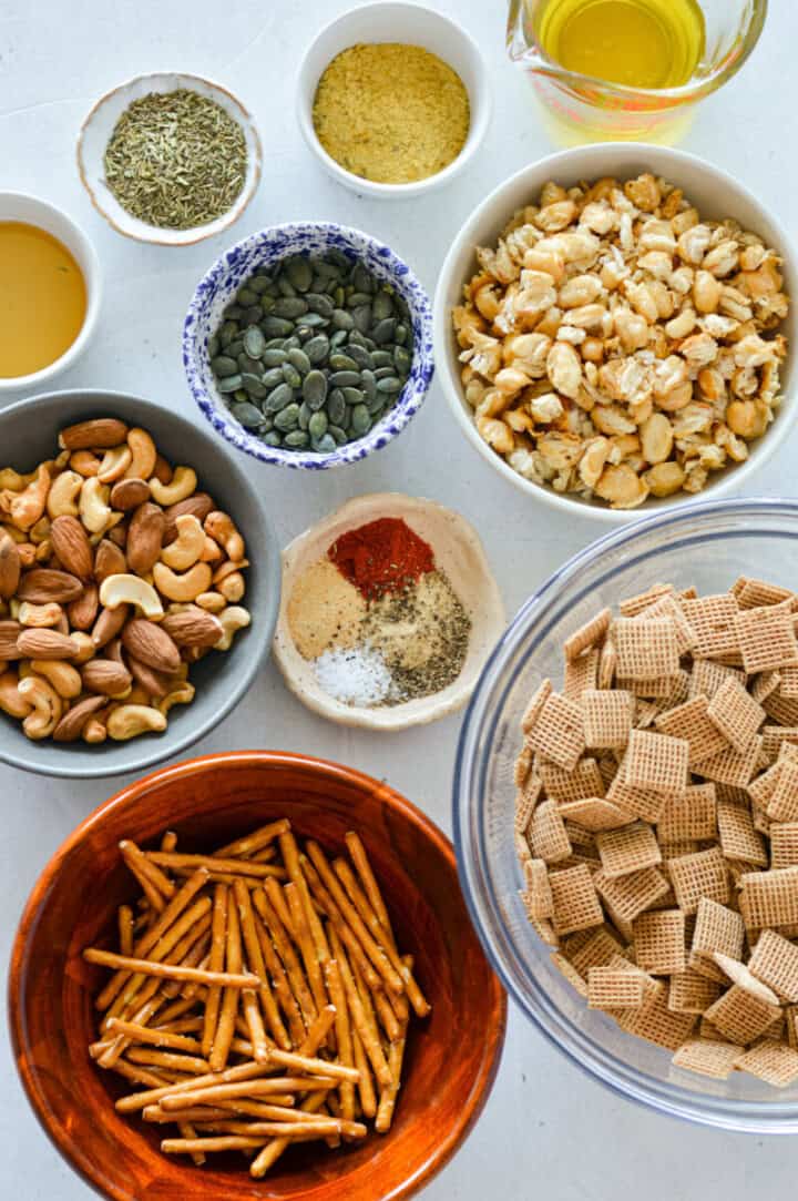 Savoury Snack Mix (High Fiber)! - Nourished by Nic