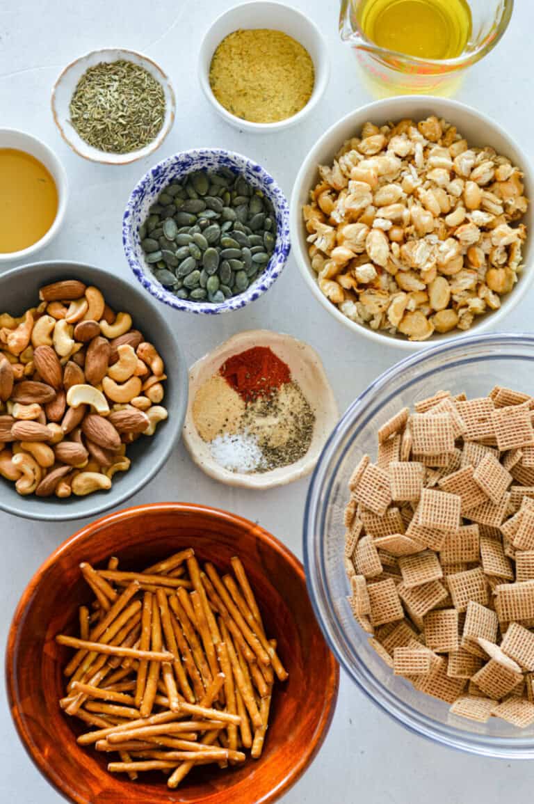 Savoury Snack Mix (High Fiber)! - Nourished by Nic
