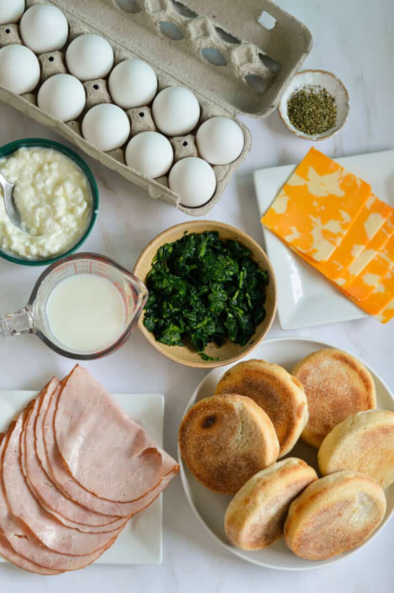 Freezer Breakfast Sandwiches - Nourished by Nic