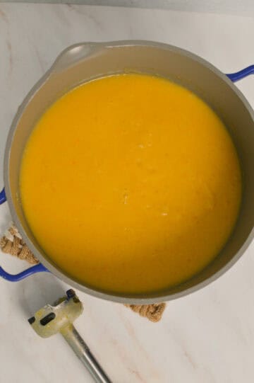 High Protein Loaded Potato Soup - Nourished by Nic
